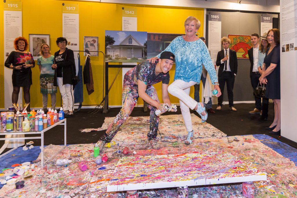 Live action painting - Toiz-art